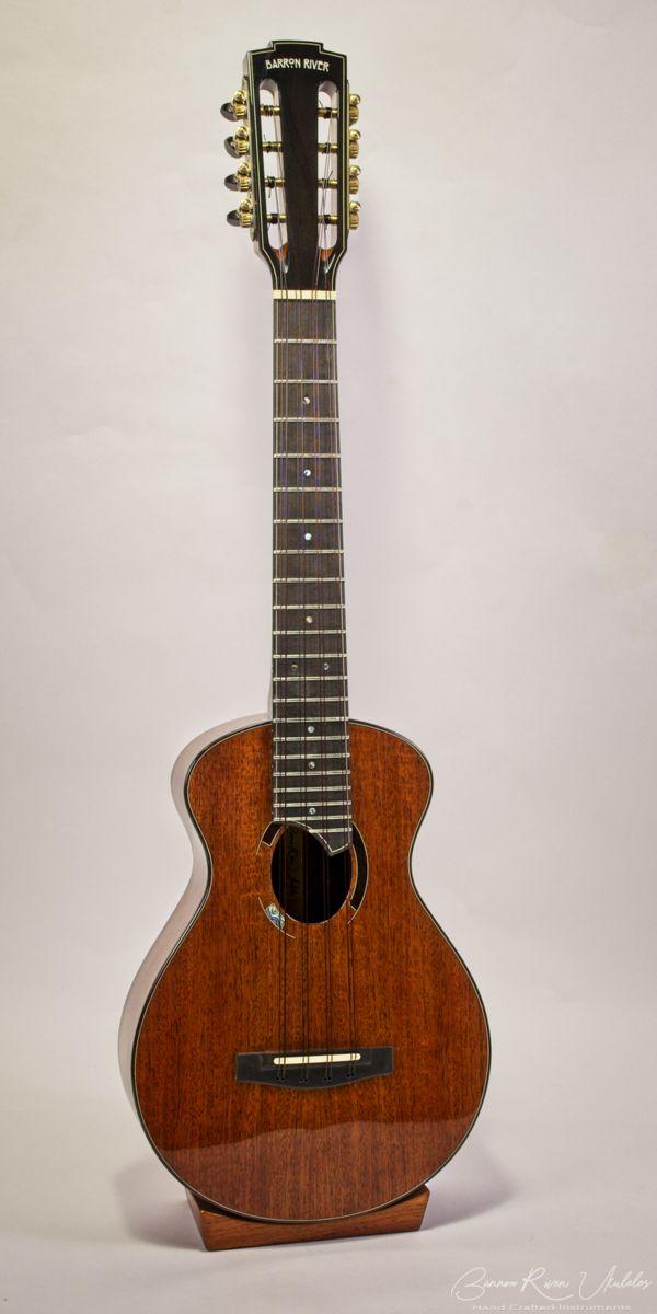 8 String Tenor Ukulele | Barron River Guitars & Ukuleles | Guitar Maker